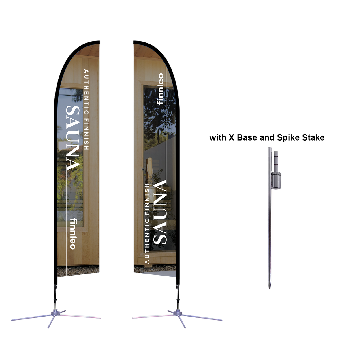 Authentic Finnish Logo Flag – FINNLEO